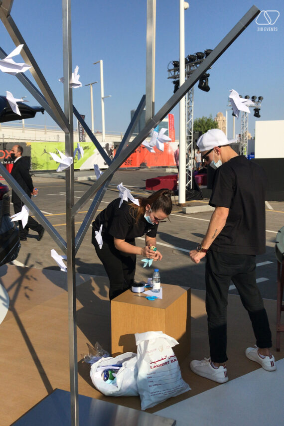 ORIGAMI MASTER CLASS ACTIVITIES FOR THE PRODUCT LAUNCH EVENT - 2ID EVENTS