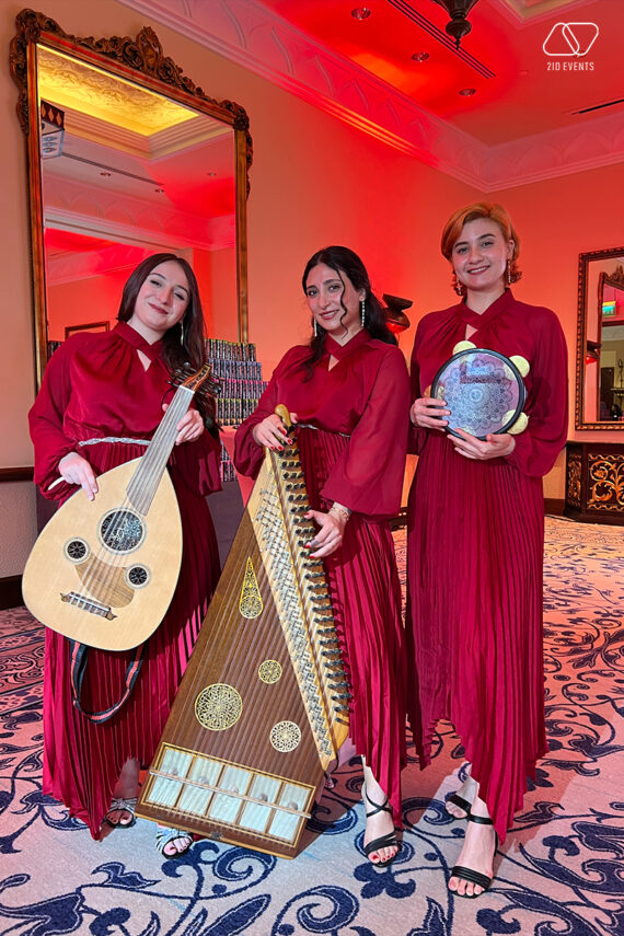 TRADITIONAL SOUNDS: ARABIC TRIO BAND PERFORMANCE - 2ID EVENTS
