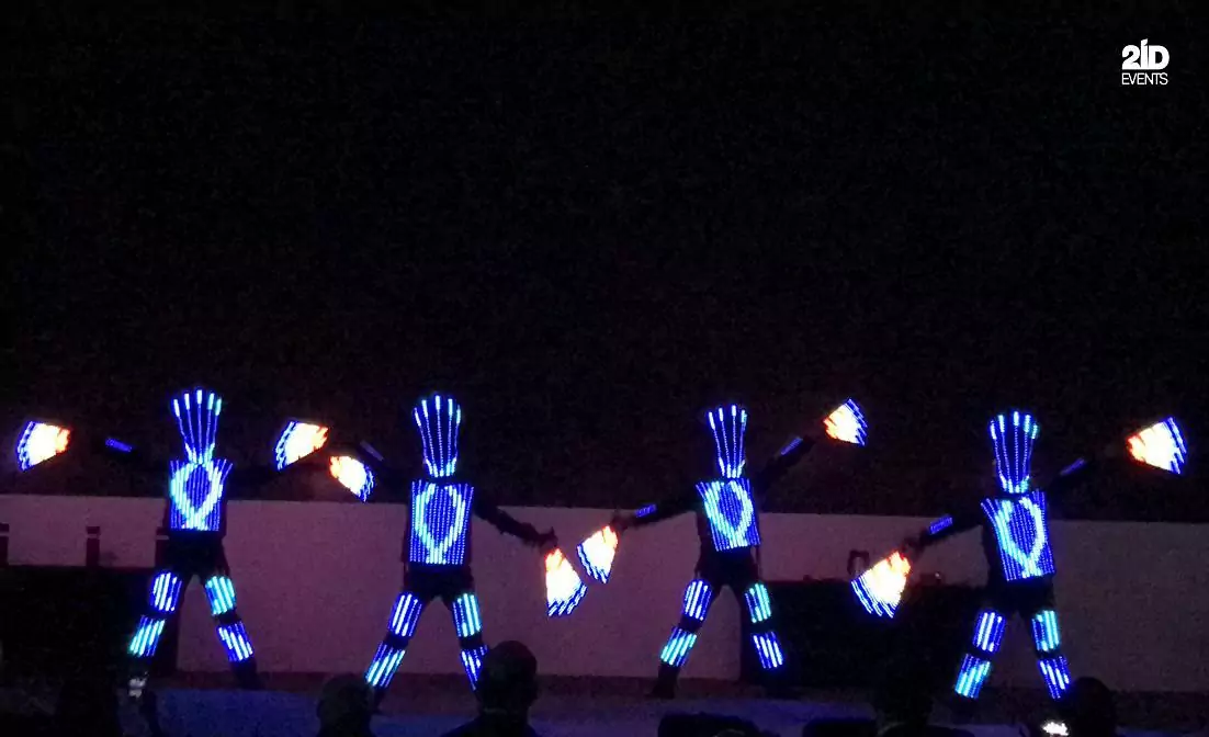 EL WIRE SHOW FOR THE GALA DINNER - 2ID EVENTS