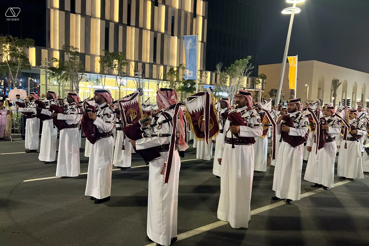 ROAMING PARADE FOR THE PUBLIC EVENT IN QATAR - 2ID EVENTS